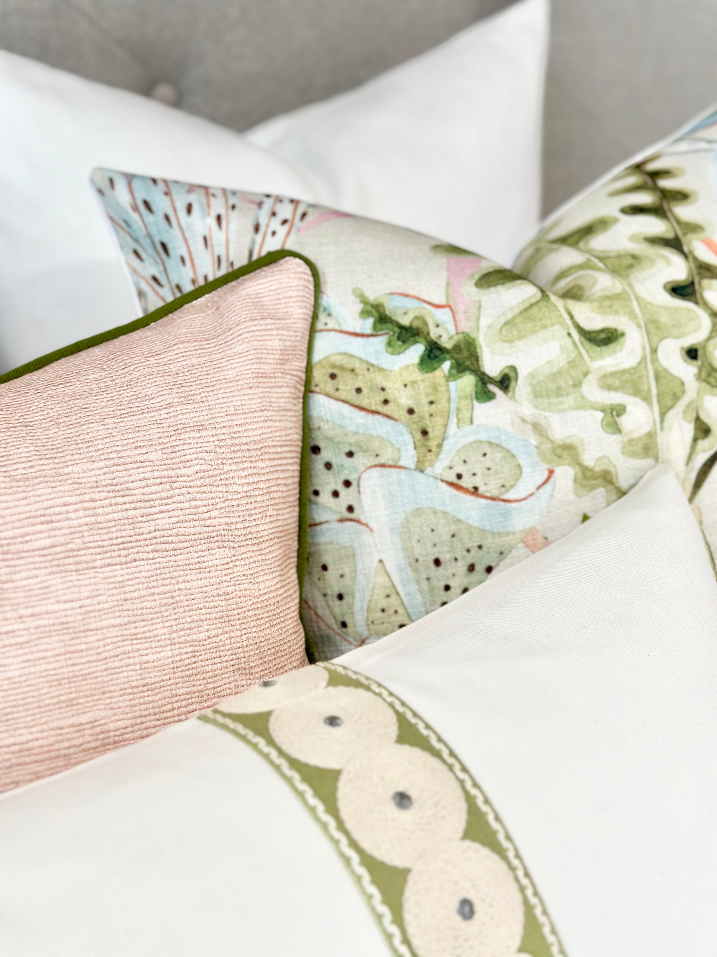 Made to order designer throw pillow covers and home decor