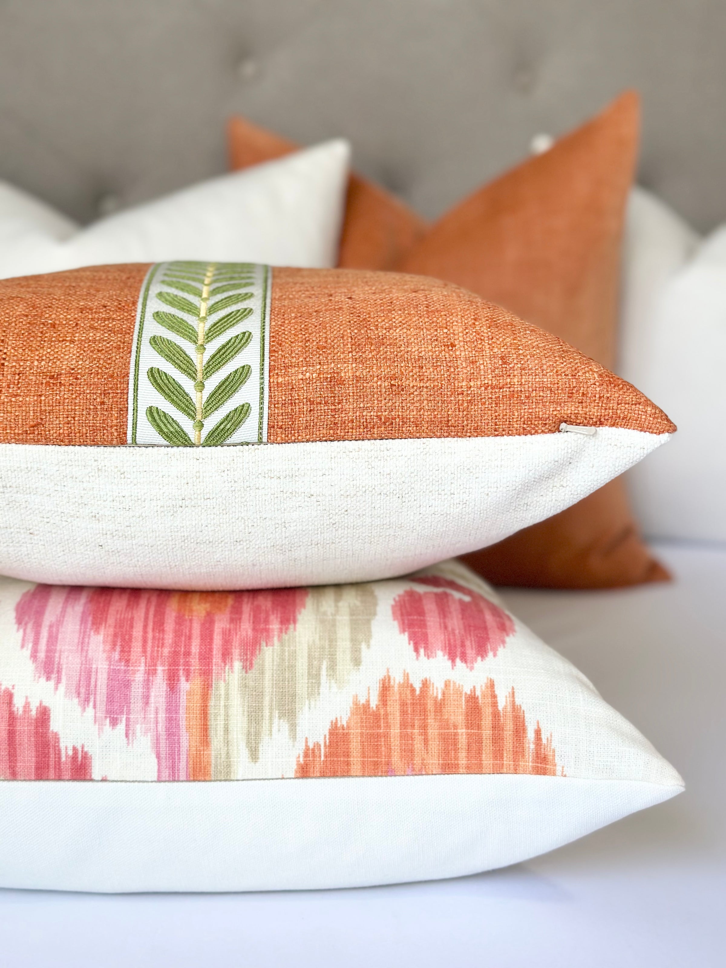 Made to order designer throw pillow covers and home decor